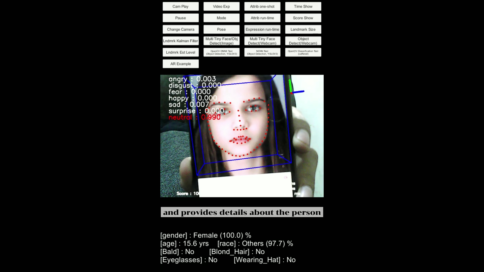 Face Expressions analyzer - Hexaexperts