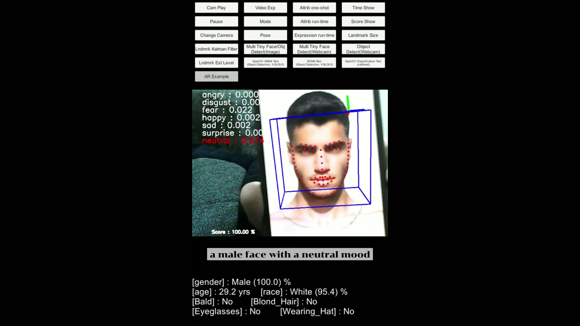 Face Expressions analyzer - Hexaexperts